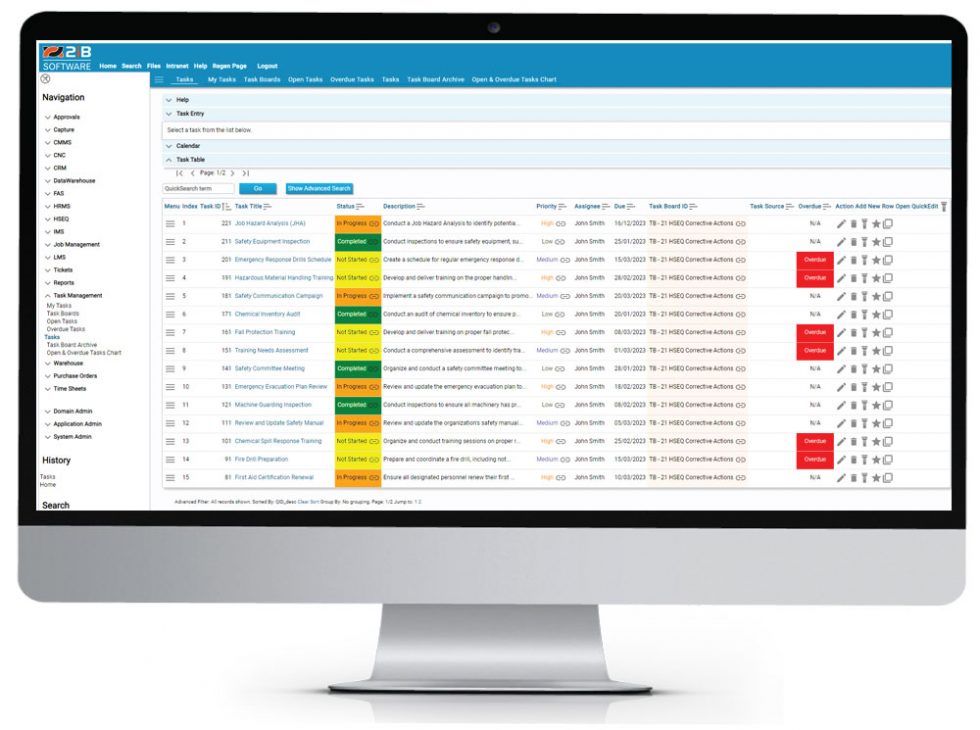HSEQ Hazard Management - 2iB OS